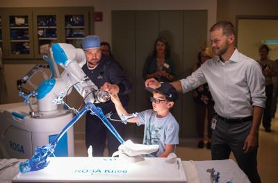 New knee surgery robot lands in Gillette surgery center | Regional News ...