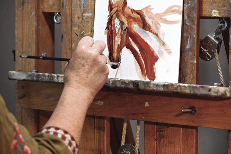 ‘I feel God when I paint’: Sonja Caywood paints from a feeling | Local ...