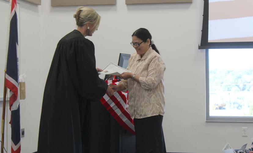 Escoto one of 31 naturalized in ceremony Friday | Local News ...