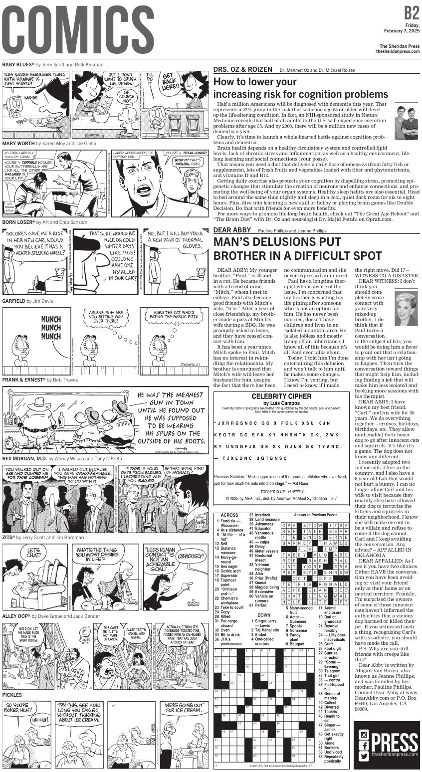 Page B-002 | e-Edition | thesheridanpress.com