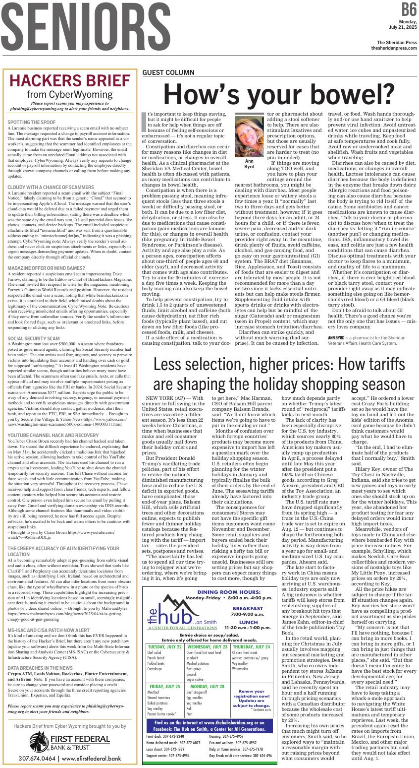 Page B-006 | e-Edition | thesheridanpress.com