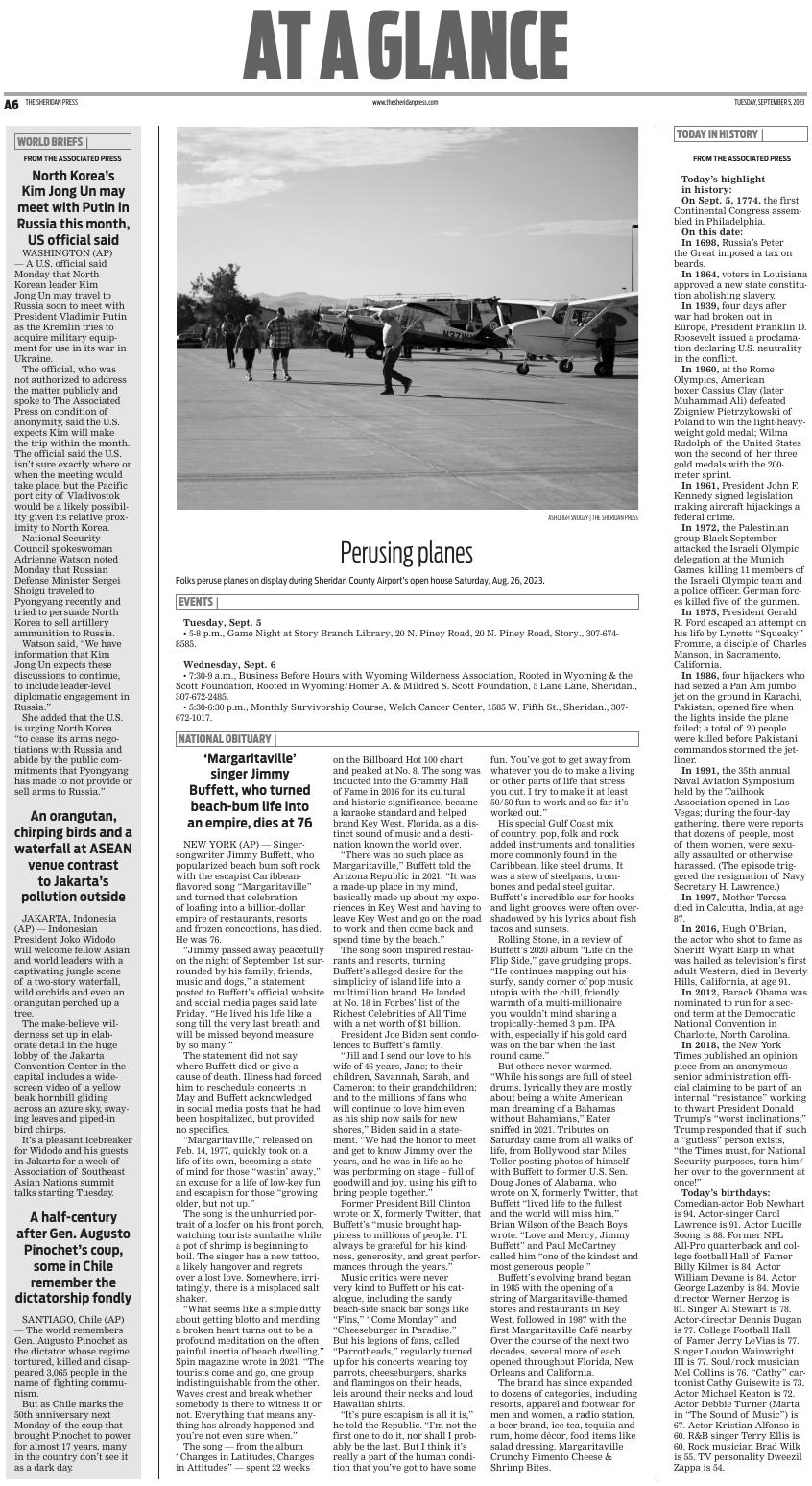 Page A06 | e-Edition | thesheridanpress.com