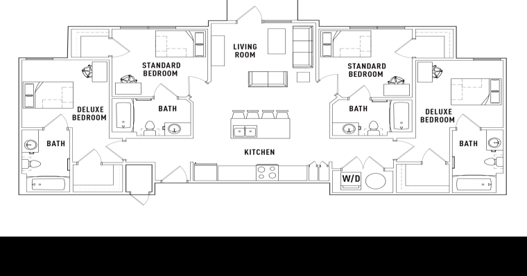 The Arlie - 4 Bed/4 Bath A | Apartments For Rent | theshorthorn.com