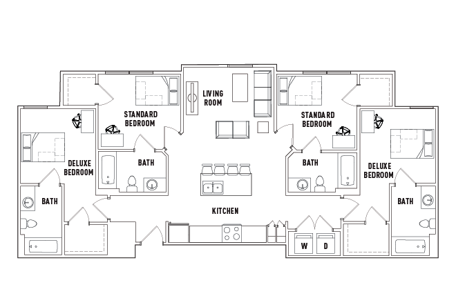 The Arlie - 4 Bed/4 Bath A | Apartments For Rent | theshorthorn.com