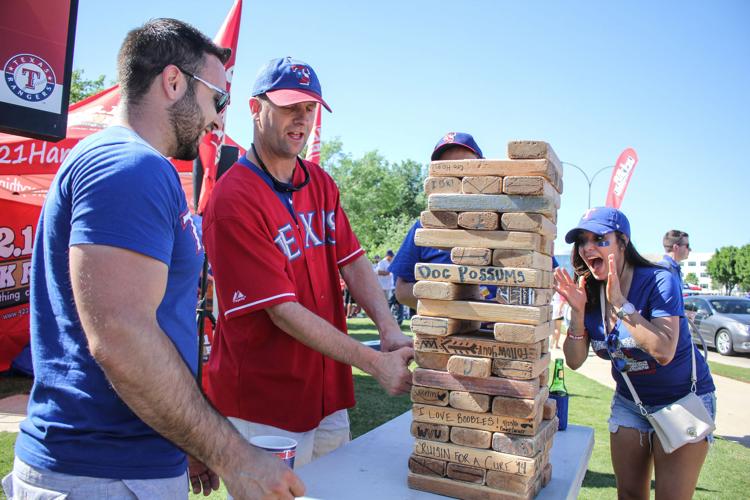 Fans tailgate to celebrate Texas Rangers Opening Day | Multimedia ...