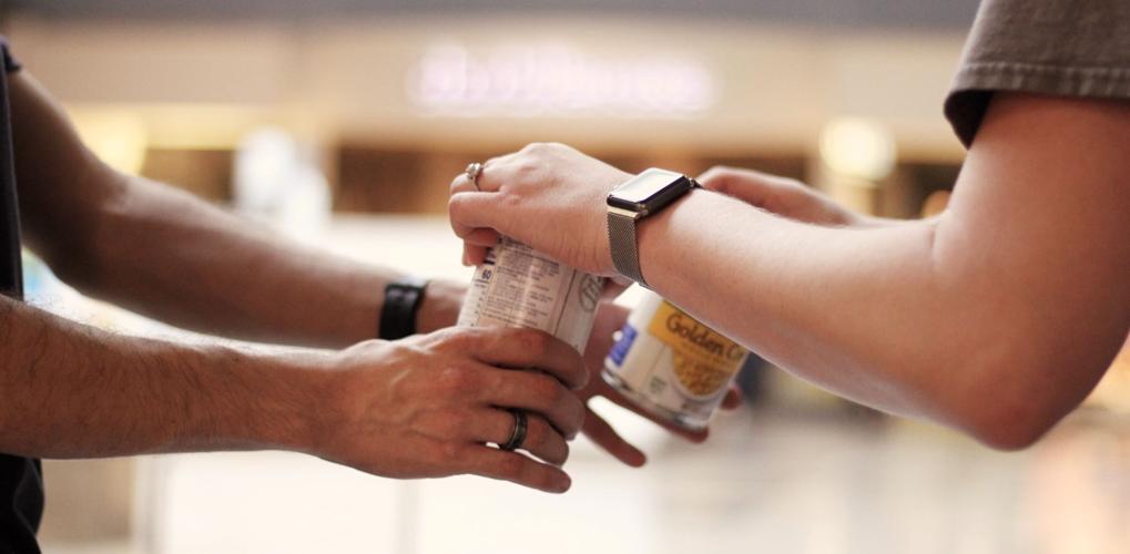 Students craft structure from cans for cause | News | theshorthorn.com