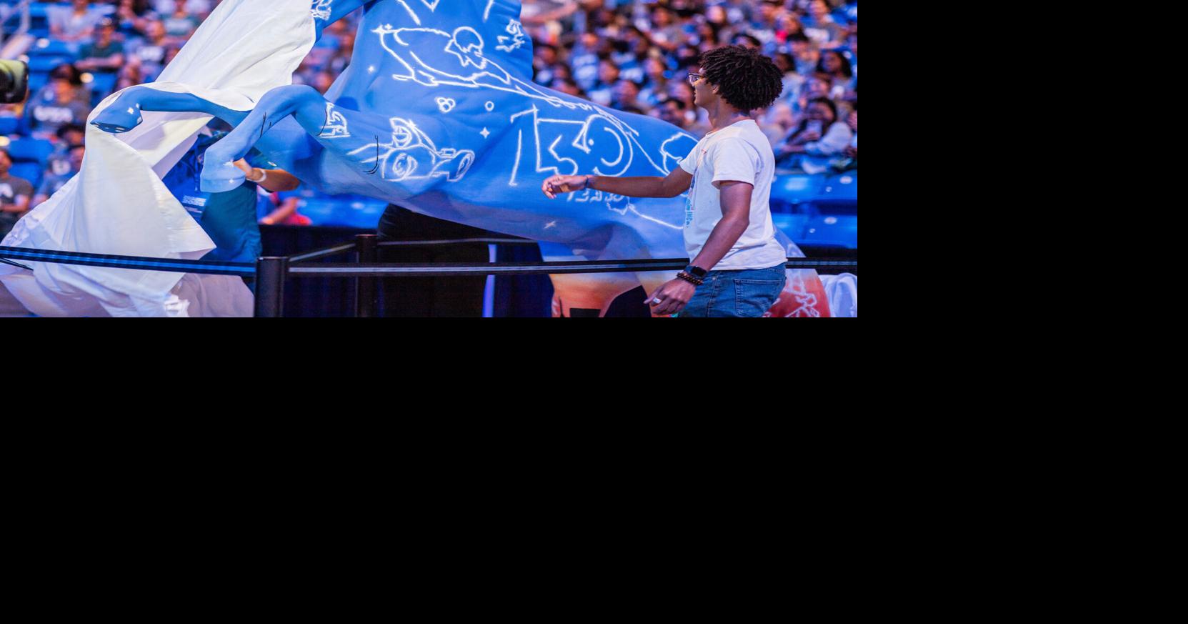 UTA unveils new spirit horse inspired by 130th anniversary | Campus ...
