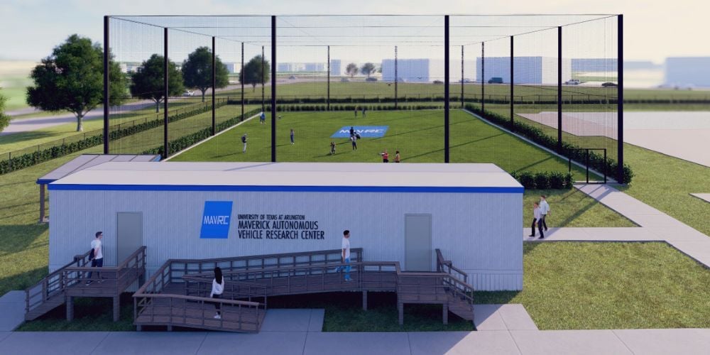 UTA Research Institute builds $2.3 million netted drone facility, set ...