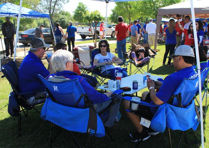 Fans tailgate to celebrate Texas Rangers Opening Day | Multimedia ...