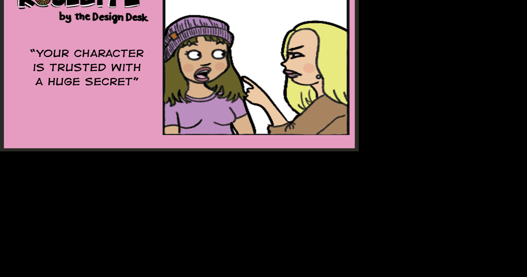 Illustration: Roulette, a revolving comic based on randomly-generated ...