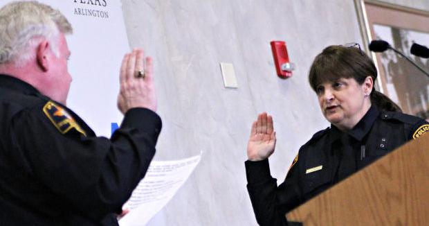 Chief of Police Kim Lemaux is sworn in | Campus | theshorthorn.com