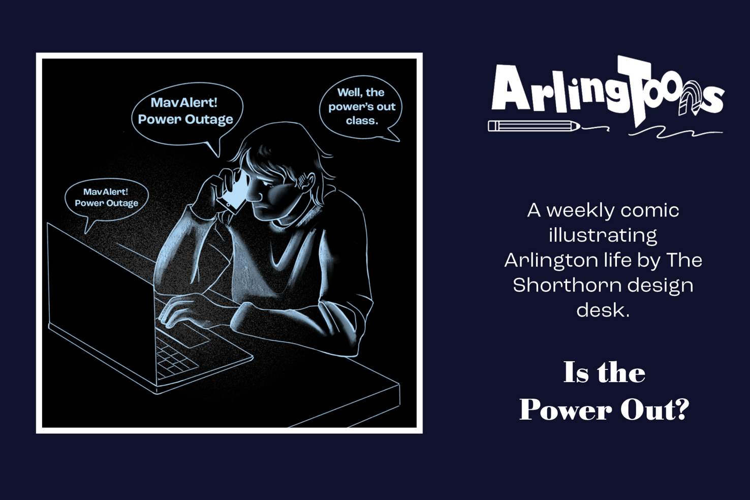 ArlingToons: A weekly comic illustrating Arlington life | Design | theshorthorn.com