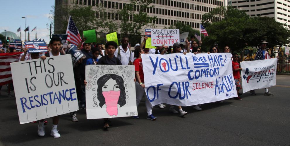Dallas Mega March raises awareness for immigration reform | Gallery ...