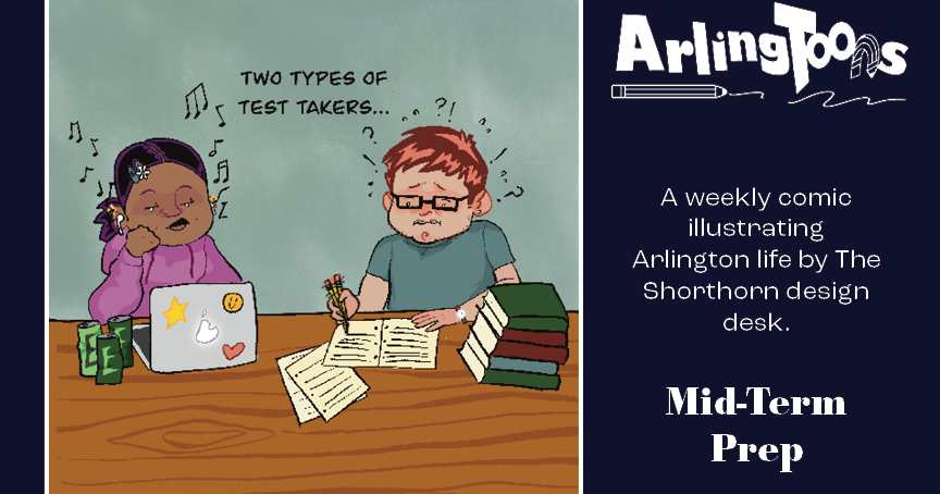 ArlingToons: A weekly comic illustrating Arlington life | Comics | theshorthorn.com