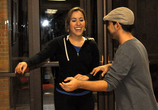 Junior Marcus Negron fills Nedderman Hall hallways with a taste of ...