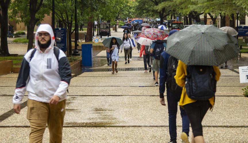 Students greeted with record-breaking rain on first day of classes ...