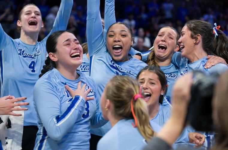 Photos: UTA volleyball becomes WAC champions, punches first ticket to ...