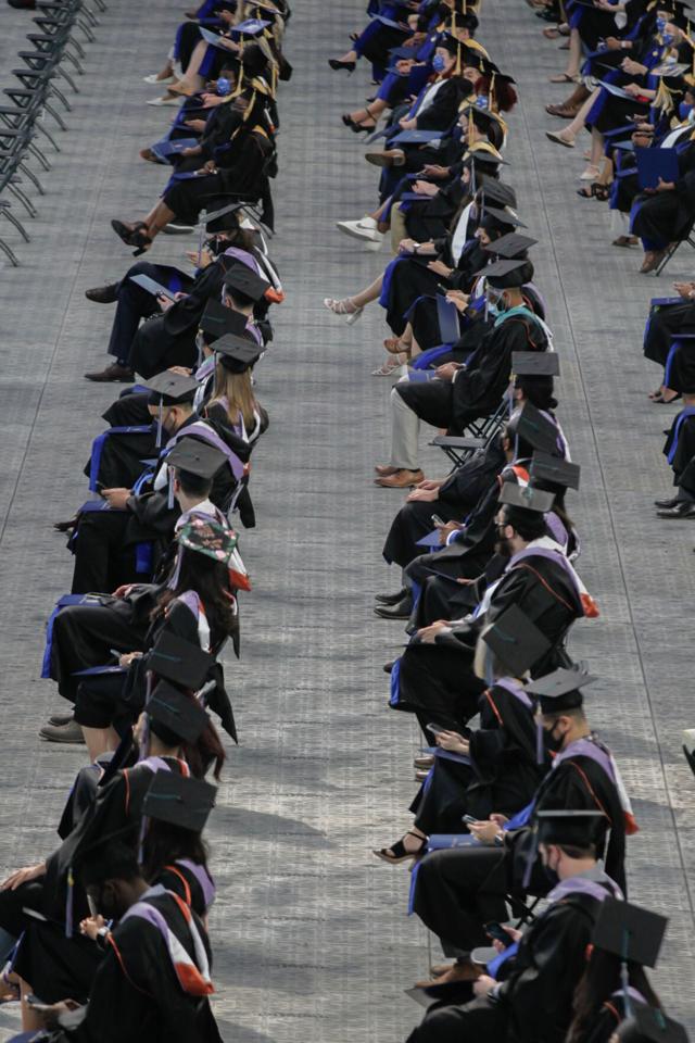 Photos: UTA graduates walk the stage during first in-person ...