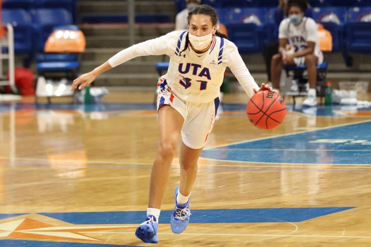 Lady Mavericks fend off A&M-Commerce Lions 74-45 in head coach Shereka ...