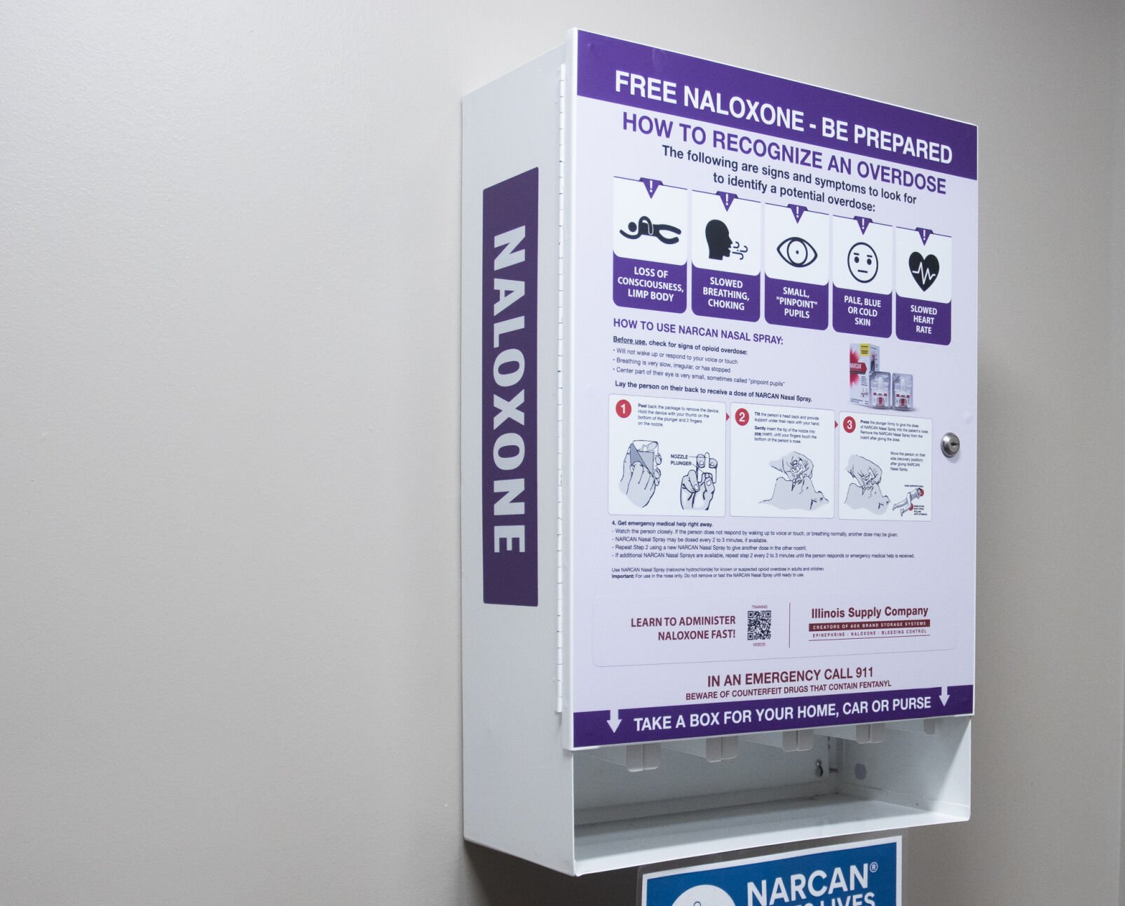 'It could save someone’s life': UTA's Narcan cabinets provide free ...