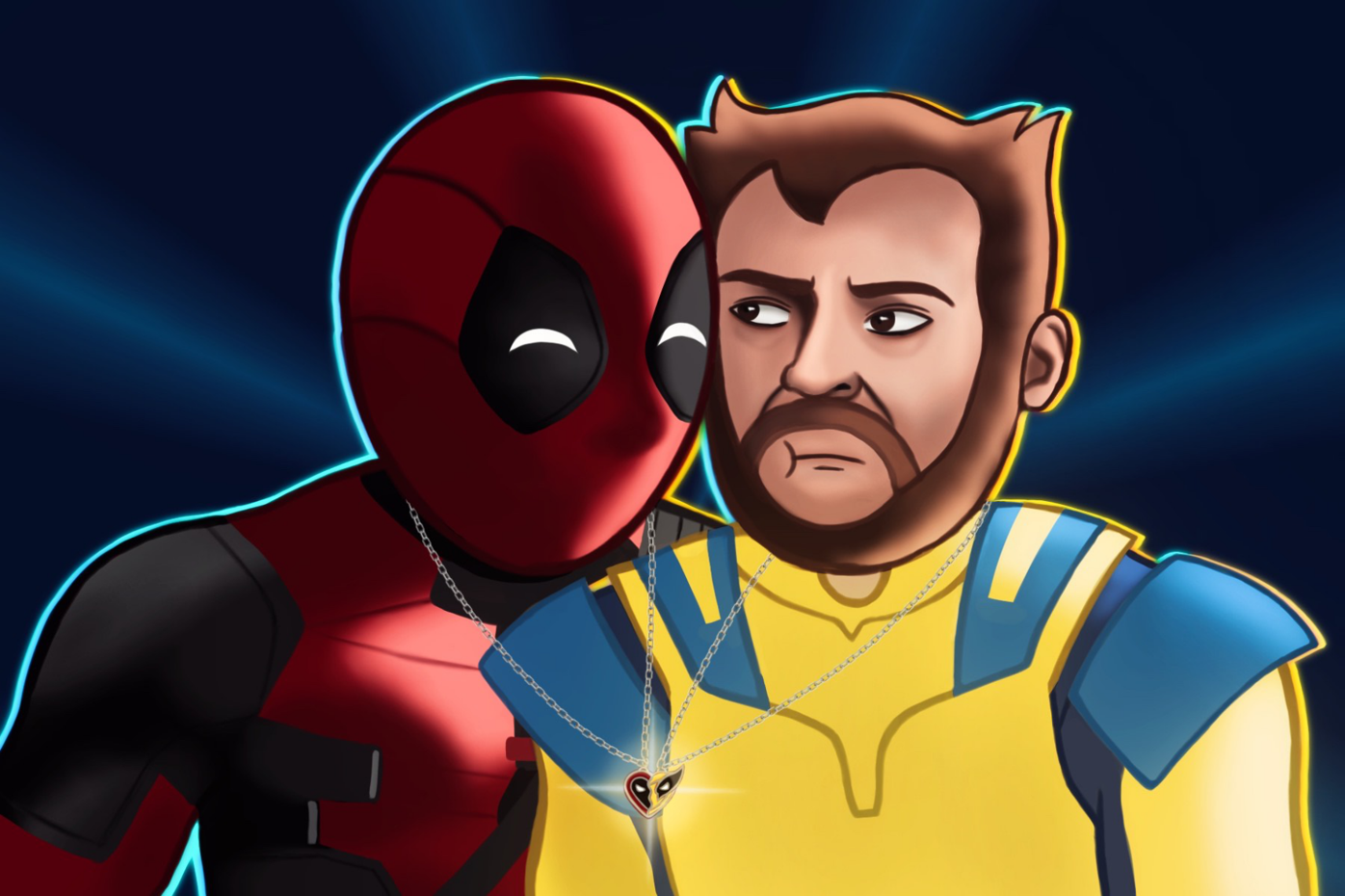 deadpool & wolverine coloring pages printable