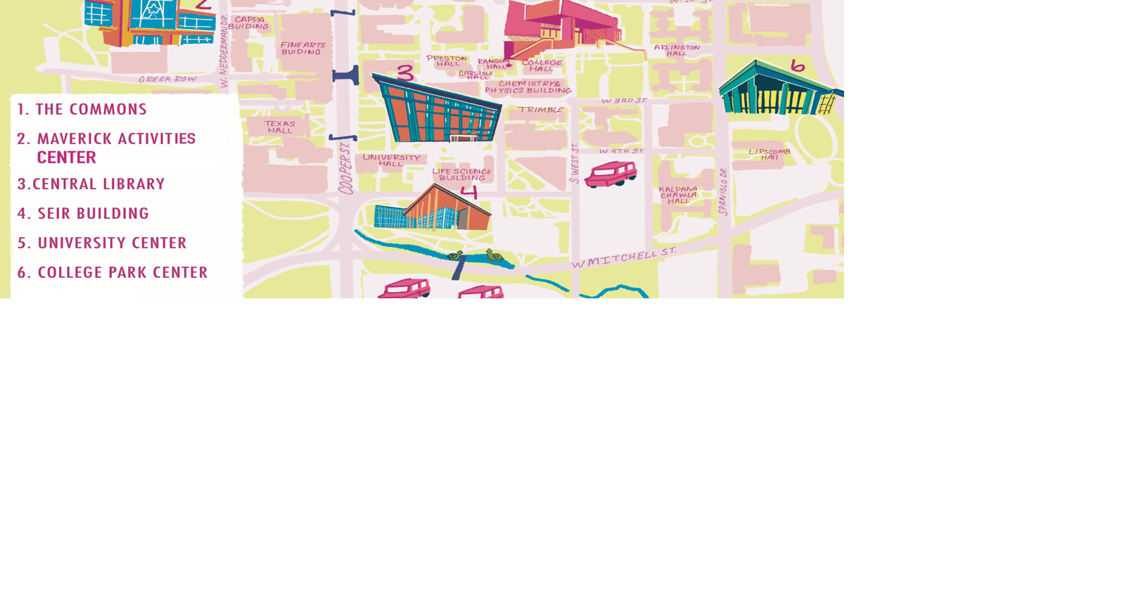 Important UTA buildings and where to find them | Life + Entertainment ...