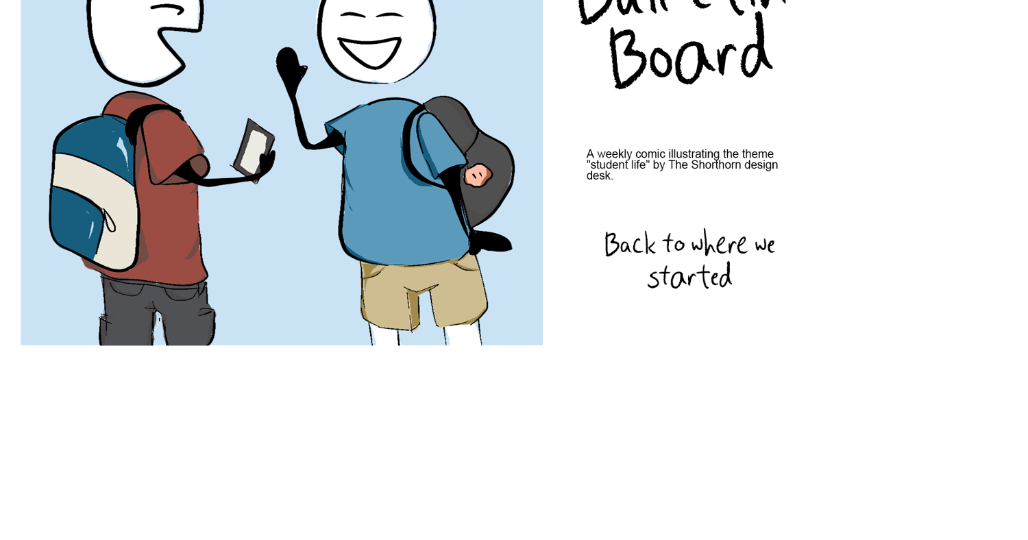 The Bull-etin Board: A weekly comic illustrating student life | Multimedia | theshorthorn.com