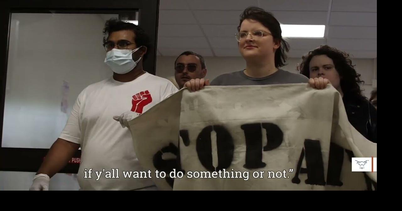 Video: Student organization protests to demand Diversity, Equity and ...