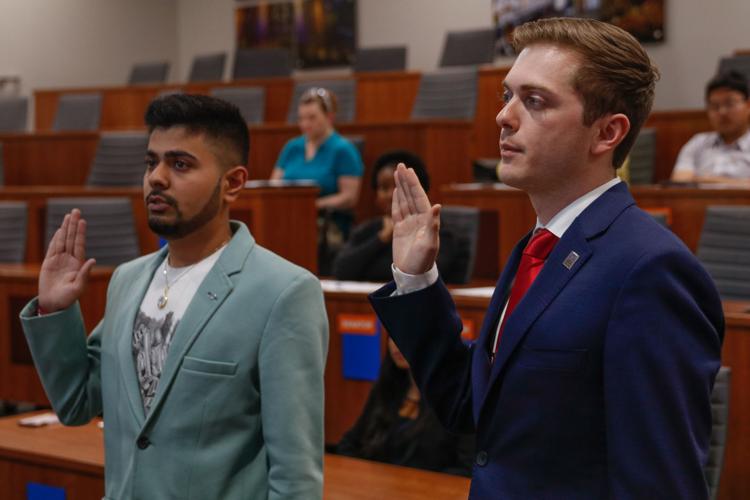 Student Senate swears in new president, vice president | News ...