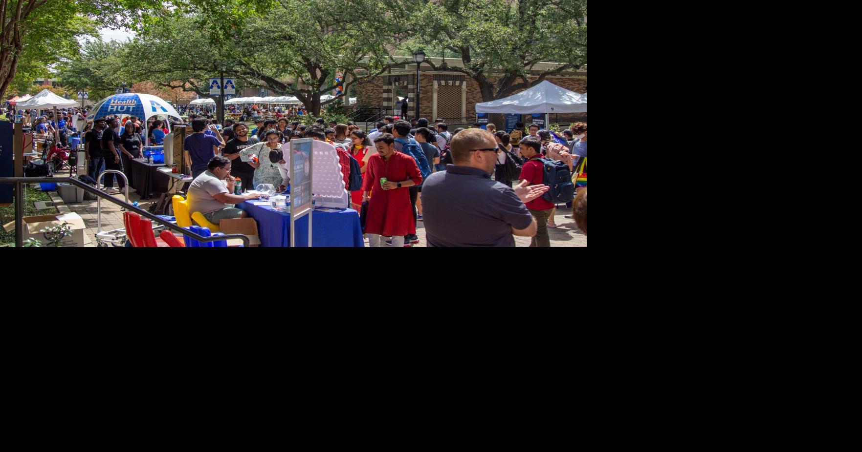 Students explore opportunities for involvement through Maverick Cookout ...