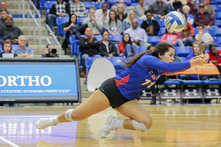 Photos: Senior night honors graduating volleyball players during final ...