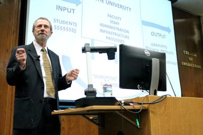 Engineering speaker discusses university problems, strengths | News ...