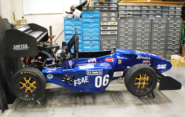 Formula SAE races to finish its first hybrid car for upcoming ...