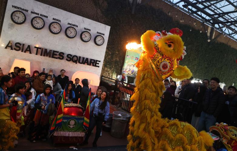 Photos: Asia Times Square ignites Lunar New Year traditions | Gallery ...