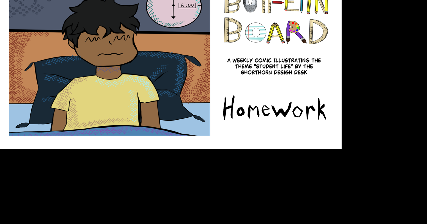 The Bull-etin Board: A weekly comic illustrating student life | Multimedia | theshorthorn.com