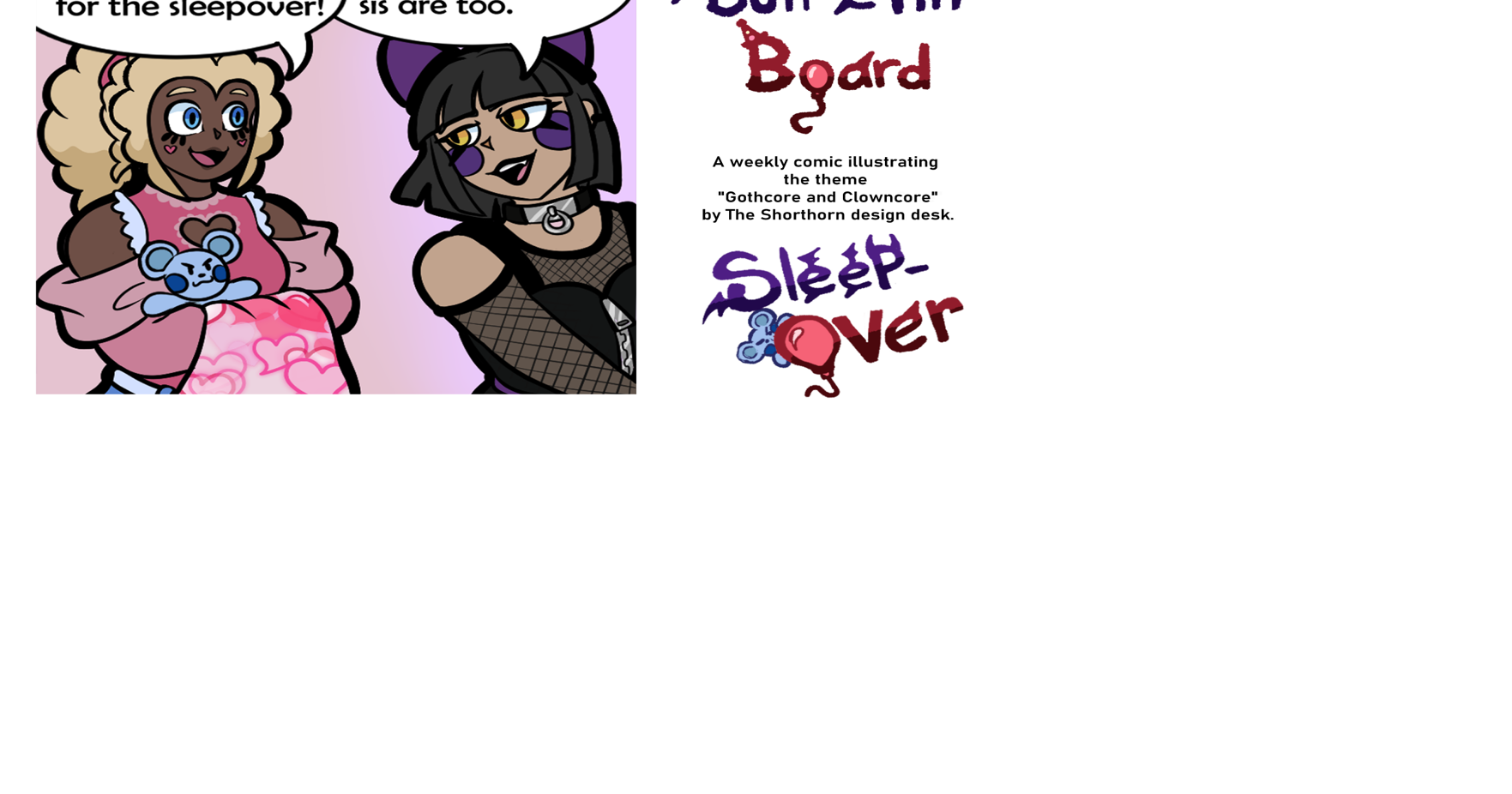 The Bull-etin Board: A weekly comic illustrating gothcore and clowncore | Multimedia ...