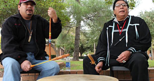 Students play traditional hand-games for Native-American Heritage month ...