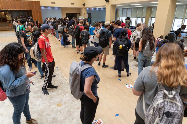 Photos: Therapy dogs spread paws-itivity at Tail Waggin' Wednesdays ...