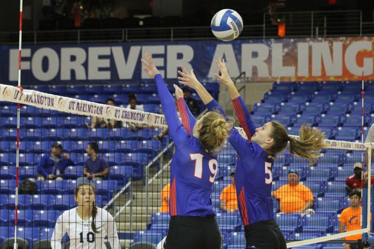 Volleyball snaps 6-match win streak in Maverick Invitational finale ...