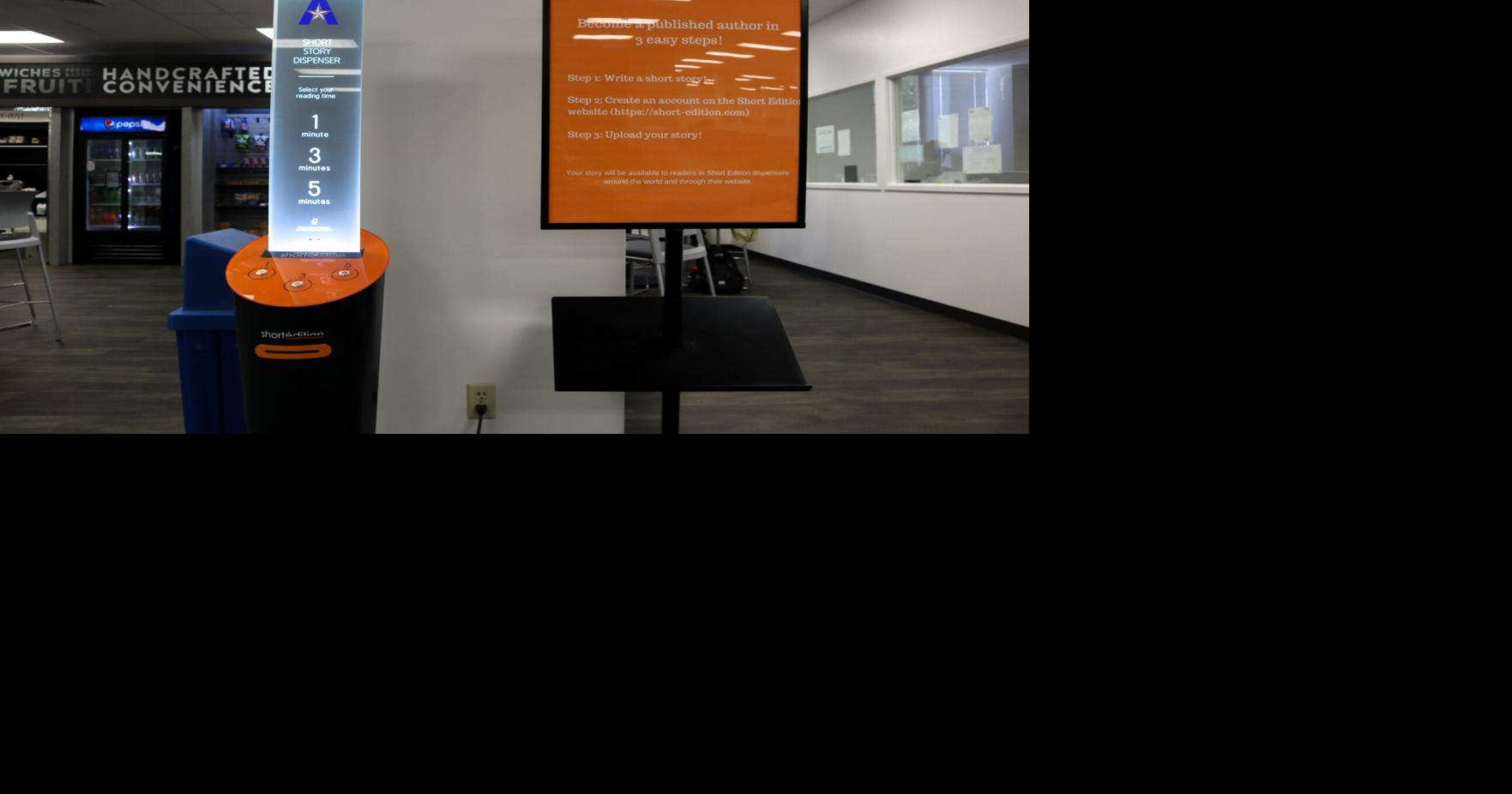 Central Library's book dispenser brings technology and short stories to ...