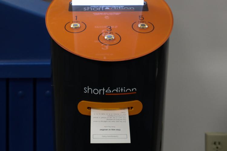 Central Library's book dispenser brings technology and short stories to ...