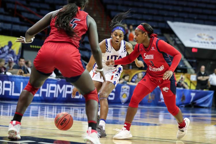 Photos: Lady Mavericks stumble in semifinal game against South Alabama ...