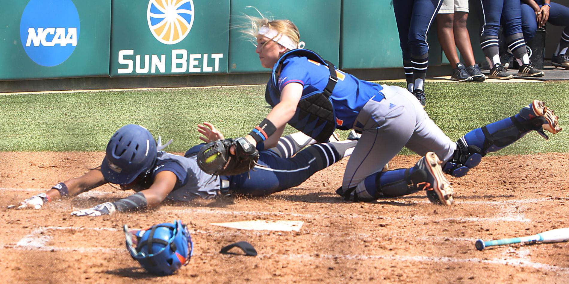 Softball team held scoreless, defeated by Georgia Southern University ...