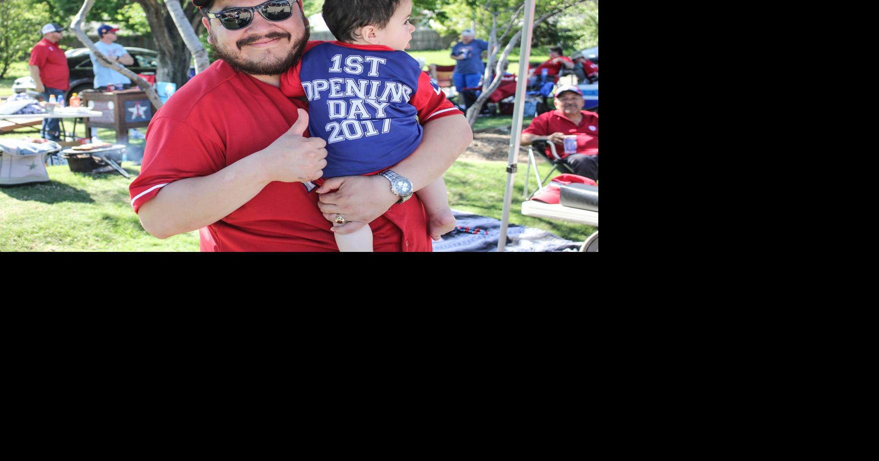 Fans tailgate to celebrate Texas Rangers Opening Day | Multimedia ...