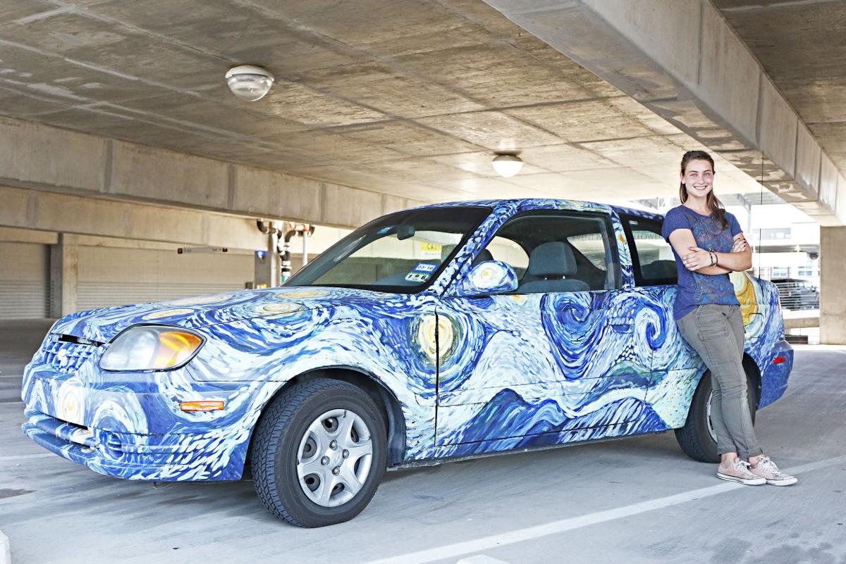 Junior's "Starry Night" car inspires punny letters | Life ...