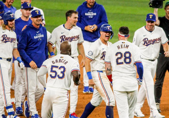 Photos: Texas Rangers come back in thrilling Opening Day win ...