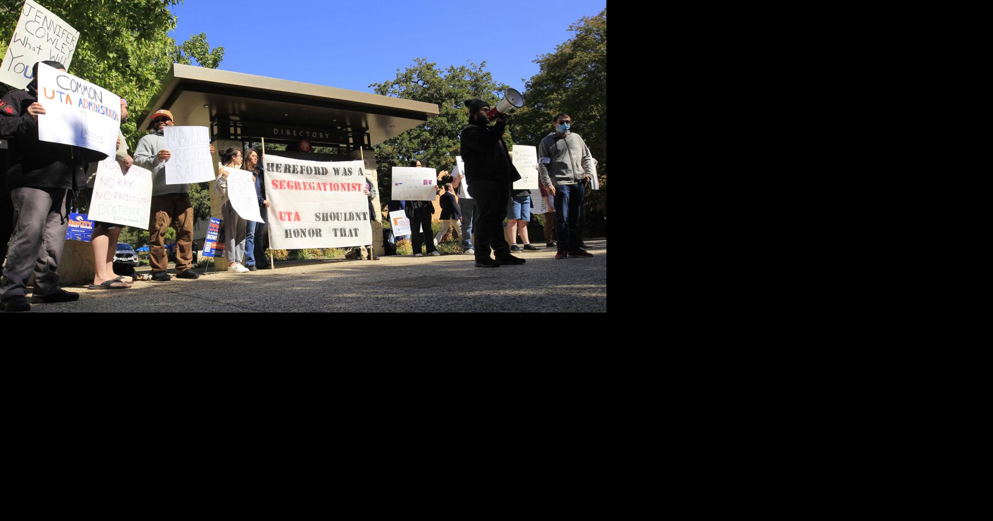 Progressive Student Union protest calls for renaming of E.H. Hereford ...
