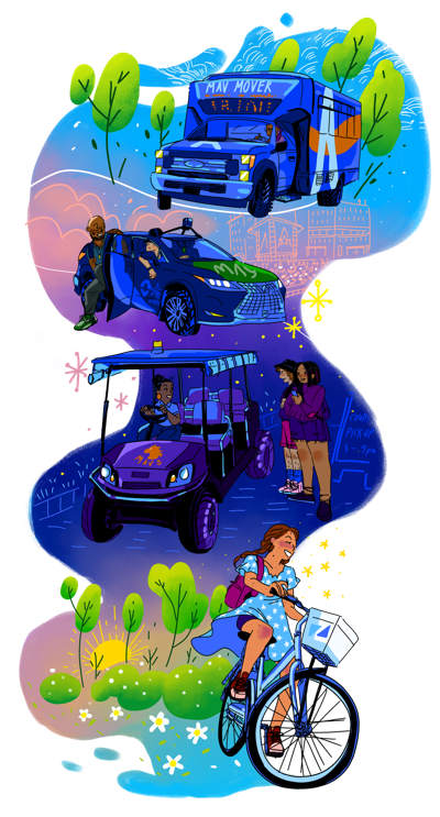 Traveling around Town: Transportation options for students | News ...