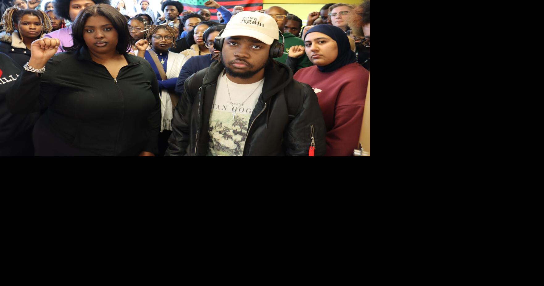 Black Student Union hosts pack-in protest to demand larger space at ...