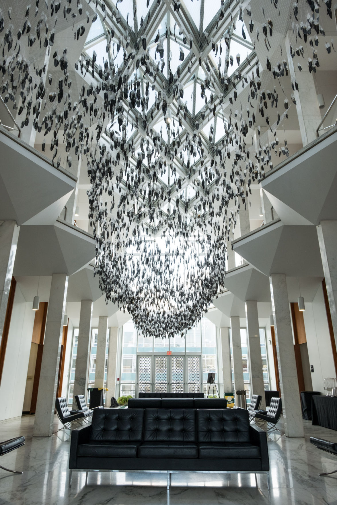 "Light as a Feather" falls from McGregor Memorial's ceiling | Arts ...